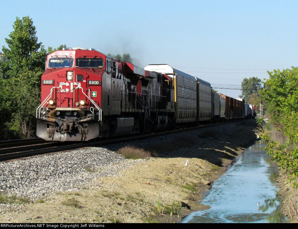 Westbound CP at Treat Road